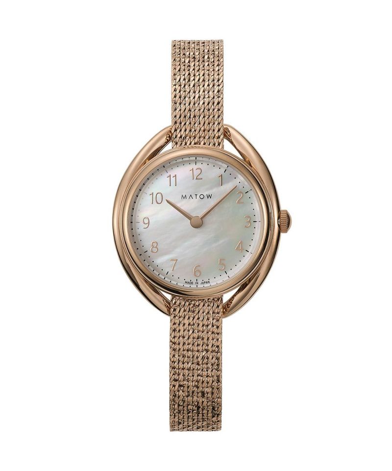 MATOW マトウ SHIKI ROUND ROSE GOLD / 金花 レディース 腕時計 ブランド 女性 おしゃれ