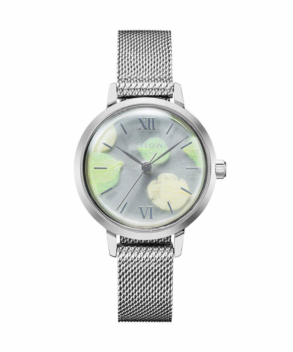 MATOW マトウ 【予約販売 10月末入荷予定】SHIKI BOUQUET 鈴蘭 SILVER MESH レディース 腕時計 ブランド 女性 おしゃれ